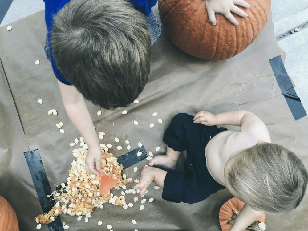 Roasted Pumpkin Seeds + Halloween Traditions. • Old Soul Blog