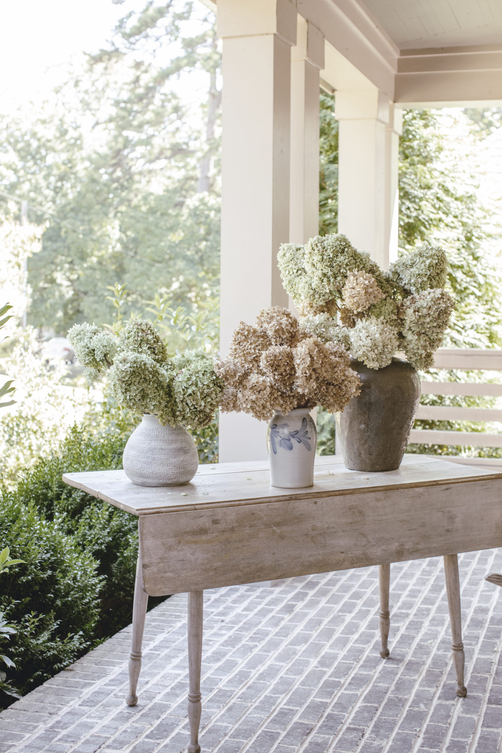 Dried Hydrangeas • Old Soul Blog